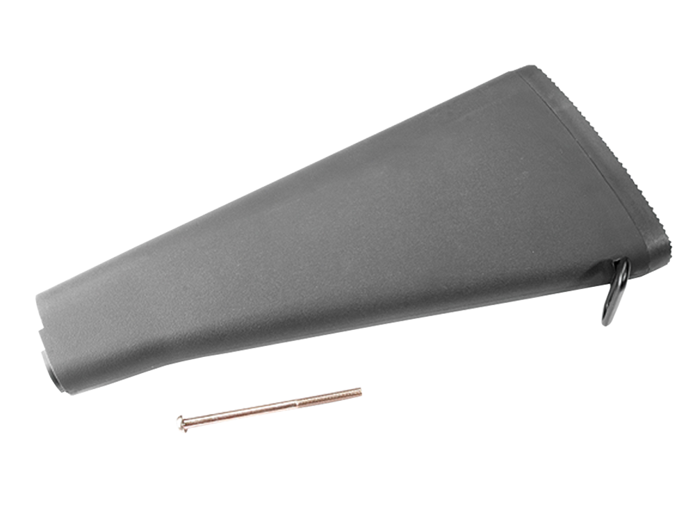 High-Quality M16 Buttstock in Black - Ideal for Airsoft Enthusiasts
