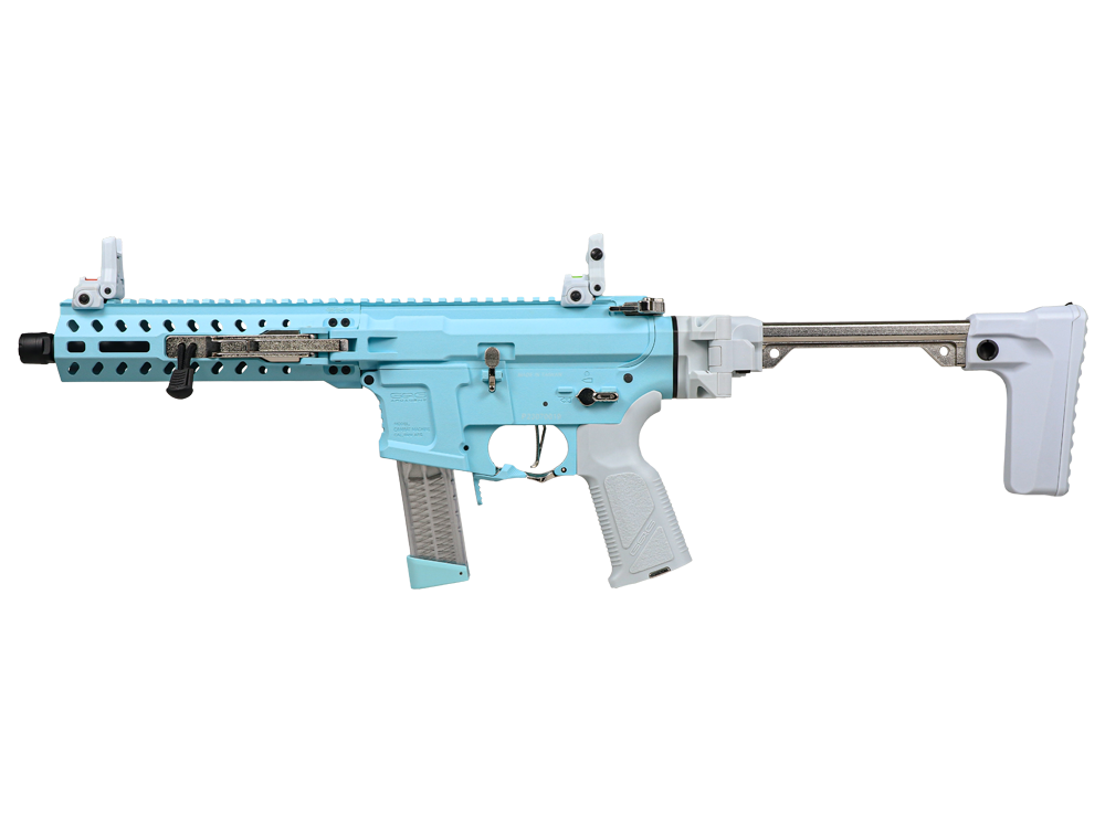 FAR 9 Macaron Blue: Compact and Durable Airsoft Rifle by G&G Armament